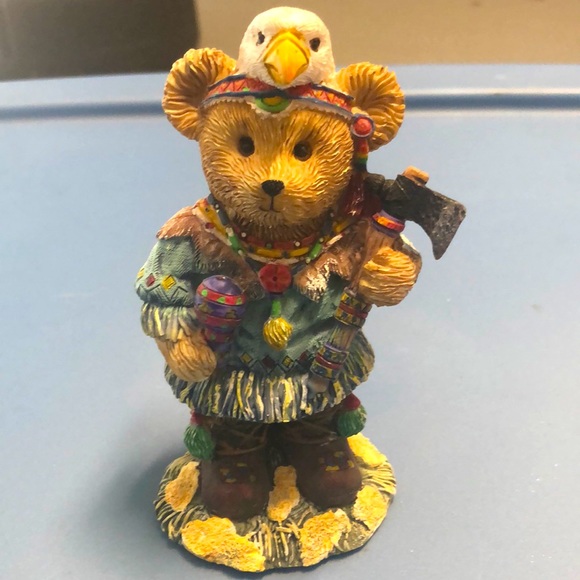 Boyds Bears | Art | Vintage Boyds Bear Resin Native Bear Collection ...